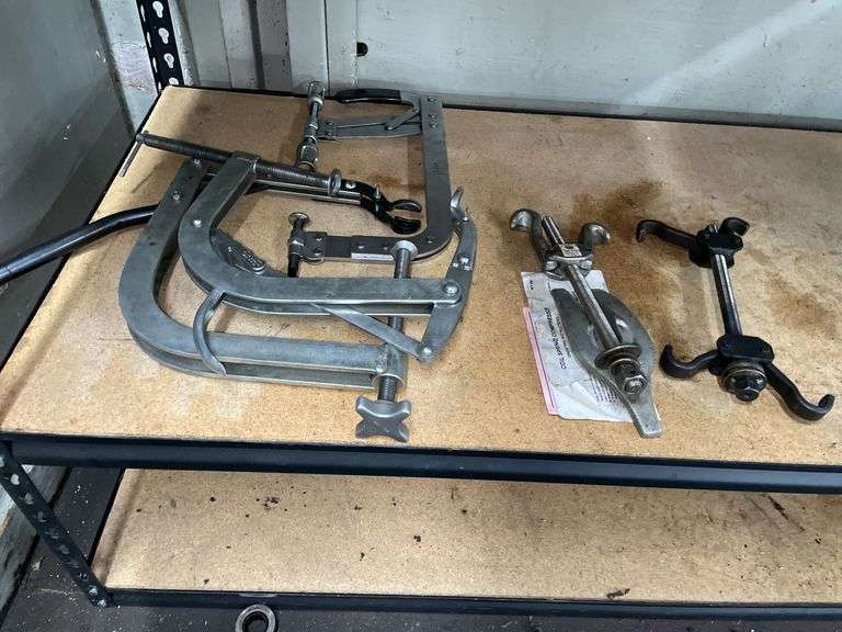 Valve Spring & Cylinder Clamps, Coil Spring Compressors - Auction Ohio
