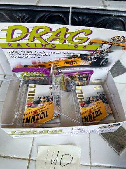 Box of Drag Racing Cards - Auction Ohio