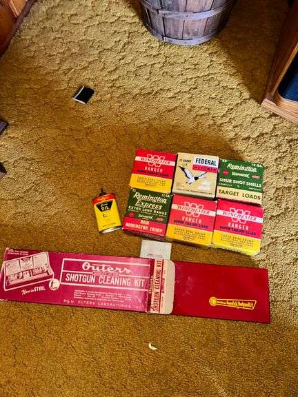 Vintage Shotgun Shell Boxes - Auction Ohio