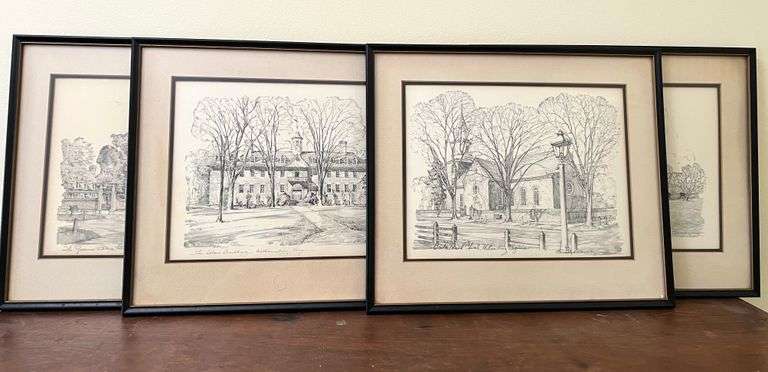 Framed Sketches - Auction Ohio