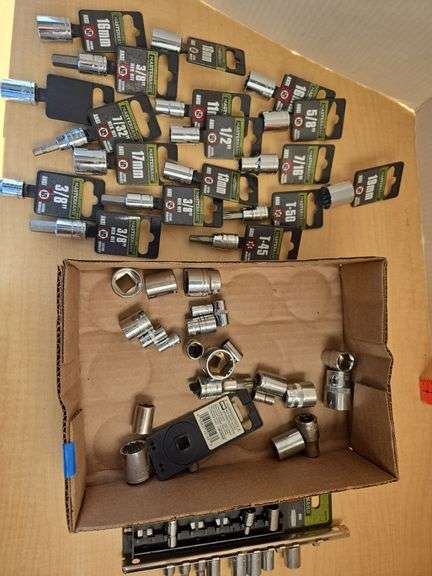 Assorted new master hand socket. - Auction Ohio