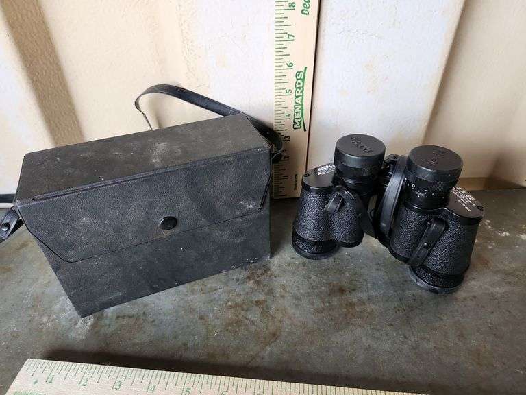 Vintage Focal Kmart 7X35 Binoculars In Carry Case - Auction Ohio