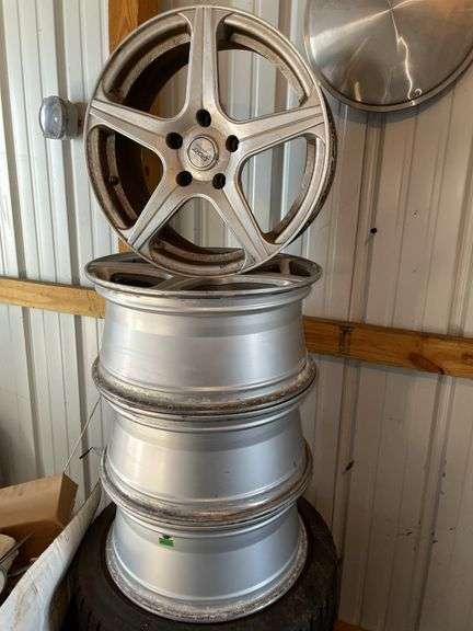 Sport Edition Rims & Bridgestone Tires - 5 Bolt, 18" - Auction Ohio