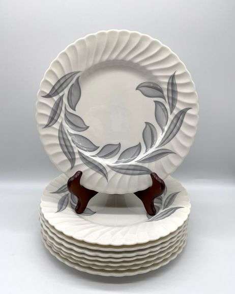 Vintage Syracuse China Plates - Auction Ohio