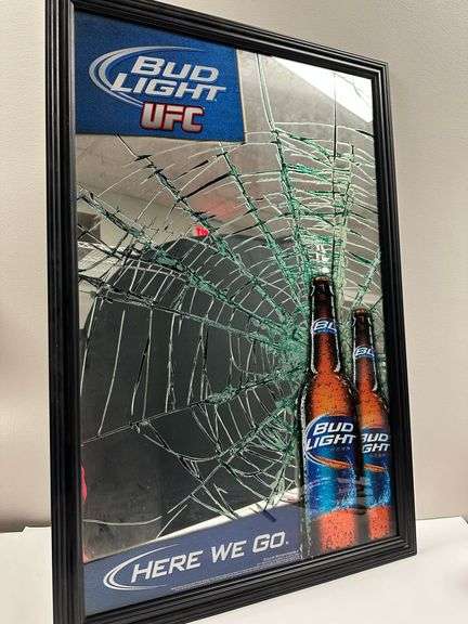 Bud Light UFC Mirror - Auction Ohio
