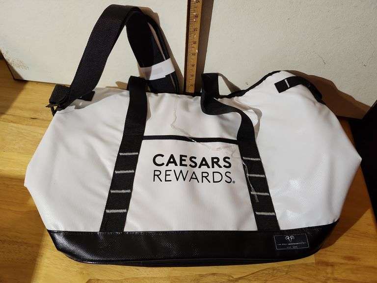 Caesars Reward 18'' Briskline Shiny Insulated 24 Can Cooler Tote Retail ...