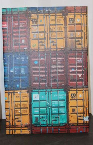 Shipping Container Art - Auction Ohio