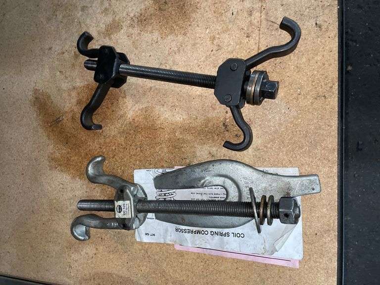Valve Spring & Cylinder Clamps, Coil Spring Compressors - Auction Ohio