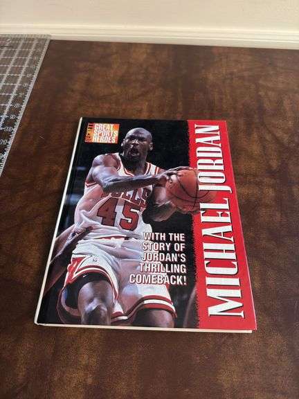 Great Sport Hero’s Michael Jordan Book - Auction Ohio