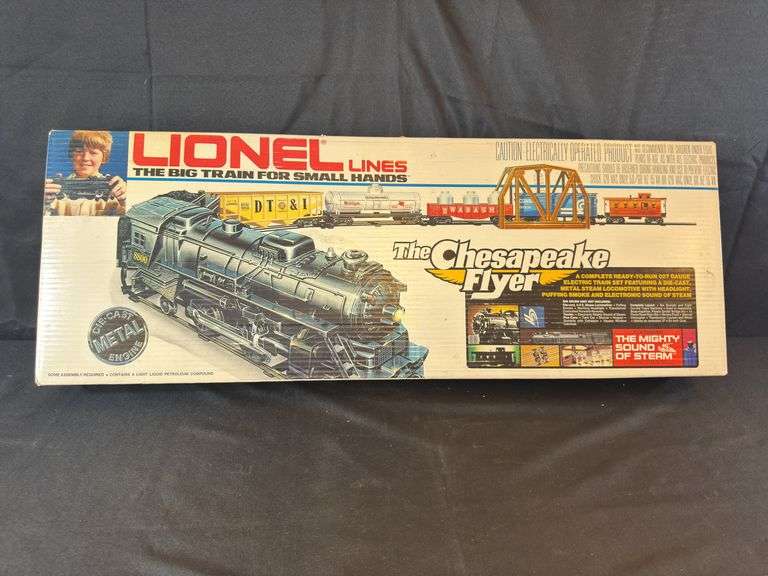Lionel "The Chesapeake Flyer" Train Set - Auction Ohio