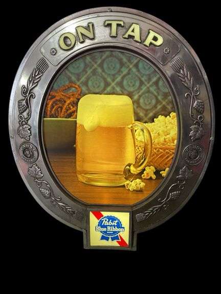 PBR Beer Sign(lighted) - Auction Ohio