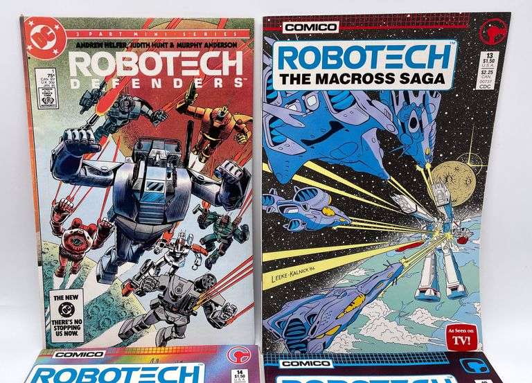 Robotech Comic Books - Auction Ohio