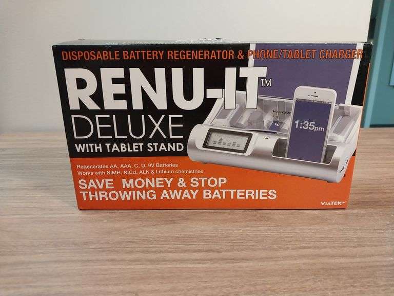 Renu-IT Deluxe With Tablet Stand - Auction Ohio