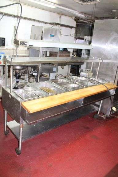 Eagle Group Steam Table with Hatco Strip Warmer - Auction Ohio