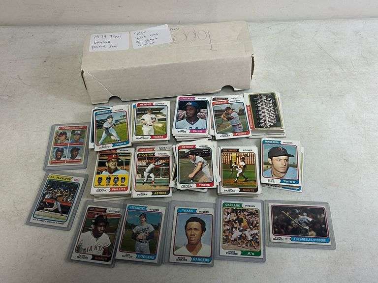 1974 Topps Baseball Cards - Auction Ohio