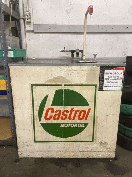 Castrol Oil Tank - Auction Ohio