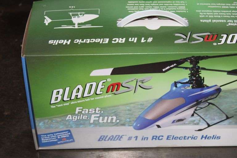 E-flite Blade MSR Remote Controlled Model Helicopter Kit - Auction Ohio