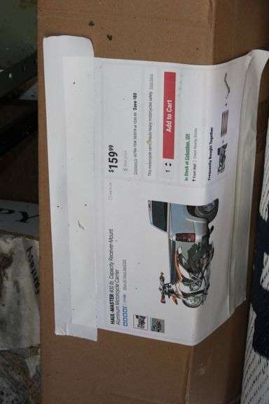 Haul-Master Aluminum Motorcycle Carrier - Auction Ohio