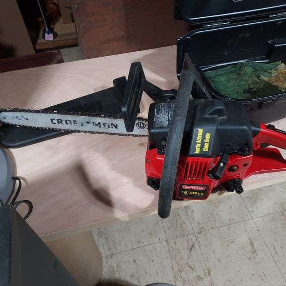 Craftsman 16'' Chain Saw In Case Has Compression But Will Not Start ...