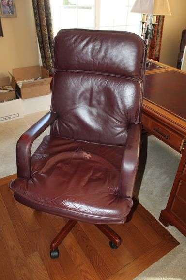 Leather Executive Chair - Auction Ohio