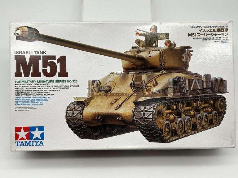 Tamiya 1/35 Israeli Tank M51 Model Kit – Military Miniature Series No ...