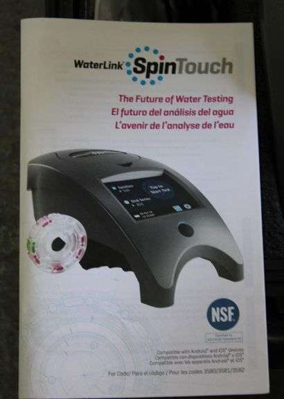 LaMotte WaterLink SpinTouch Water Testing System with Case and ...