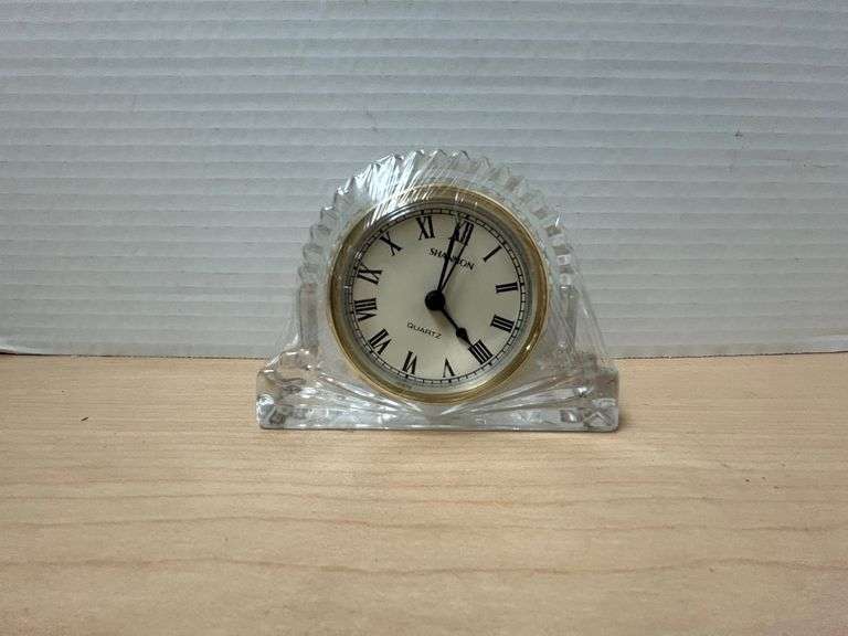 Shannon Crystal Clock - Auction Ohio
