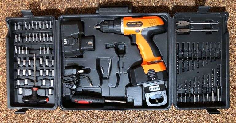 Trademark Tools Cordless Drill Set - Auction Ohio