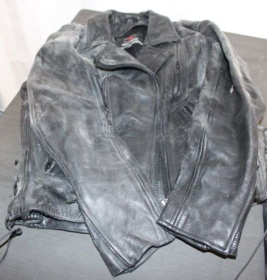 Texport Leatcher Jacket, Everett Leather Vest and 3 Polo Shirts ...