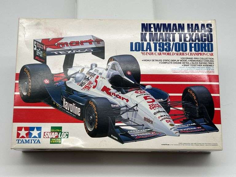 Tamiya Lola T93/00 Ford Newman Haas 1/20 Scale Model Kit – '93 Indy Car ...