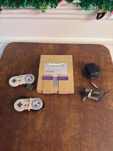 Super Nintendo - Auction Ohio