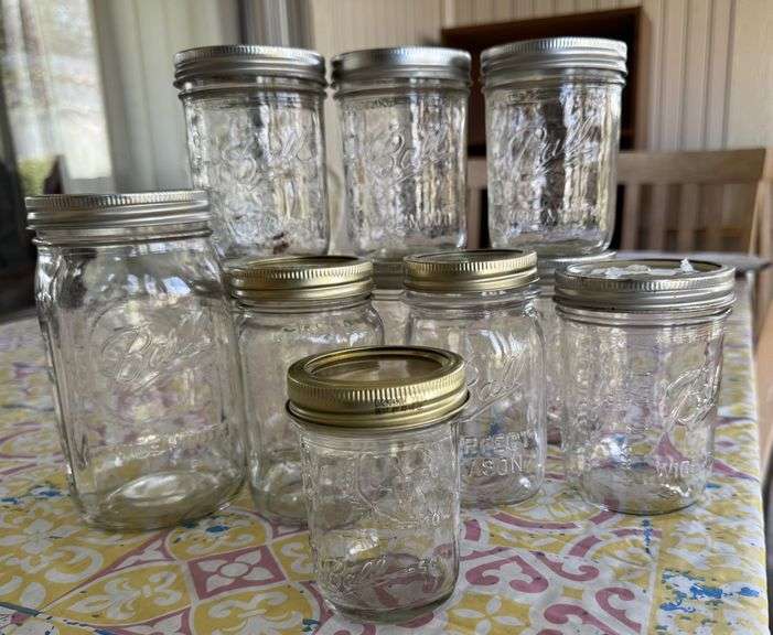 Ball Canning Jars with Lids and Rings - Auction Ohio