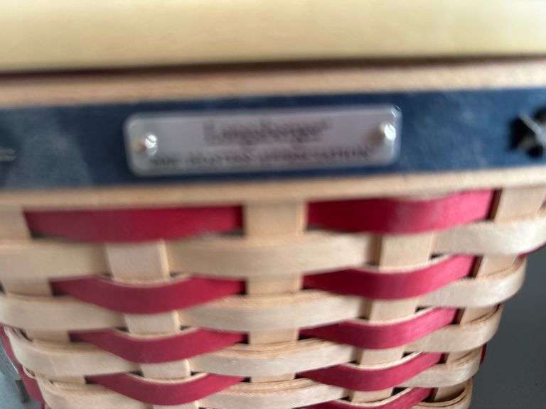 2 Longaberger Baskets - Auction Ohio