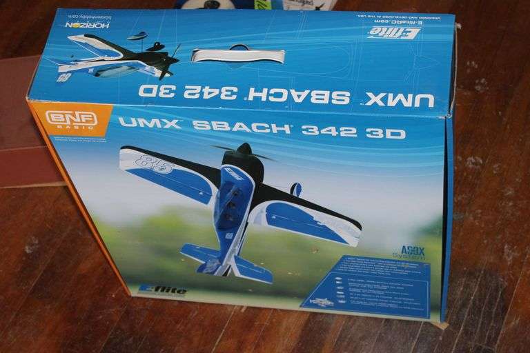 Eflite UMX SBACH 342 #D Plane - Auction Ohio