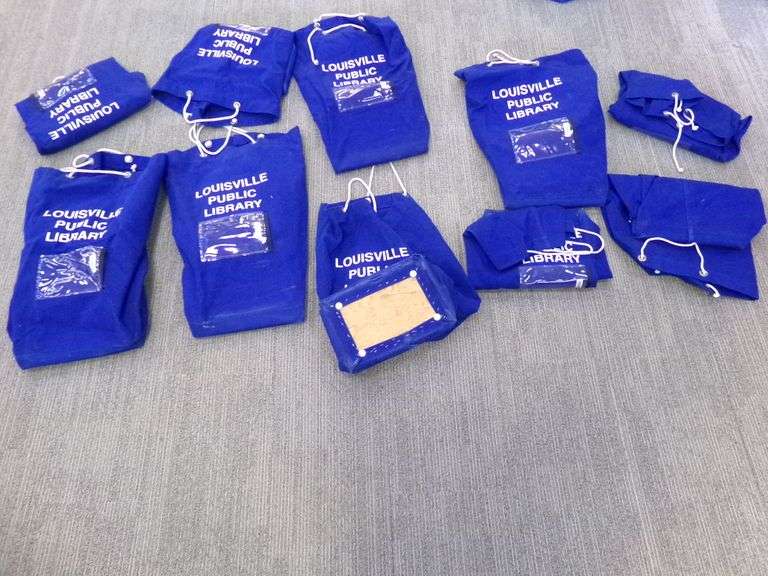 Cloth Book Bag - Auction Ohio
