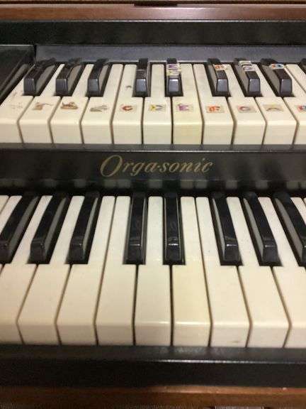 Vintage Organonic Electric Organ – Working Condition with Pedals ...
