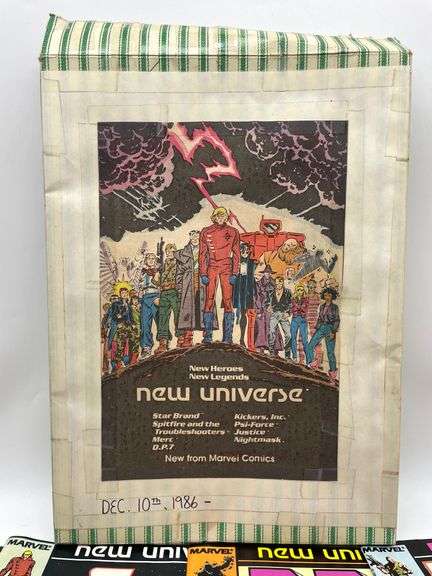 Marvel - New Universe Comic Book Set - Auction Ohio