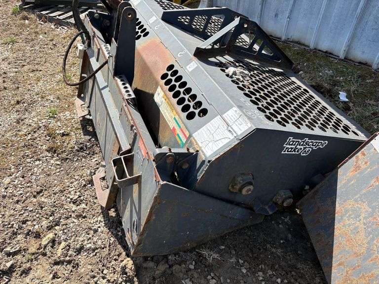 Bobcat 6B Landscape Rake (Amanda) - Auction Ohio