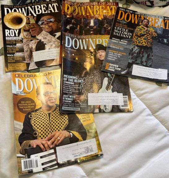Large Collection of JAZZ Down Beat Magazines 2005-2022 - Auction Ohio