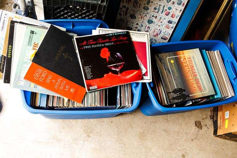 Large Collection of Vinyl Records - Auction Ohio