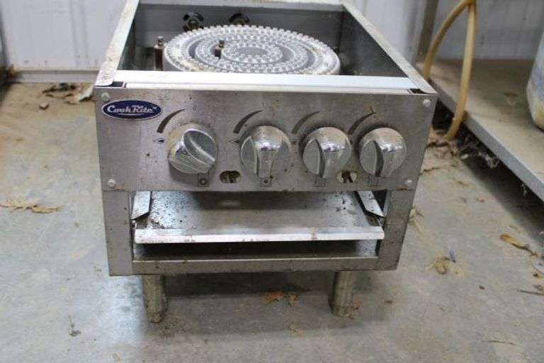 CookRite ATSP-18-2L Natural Gas/Propane Stock Pot Stove - Auction Ohio