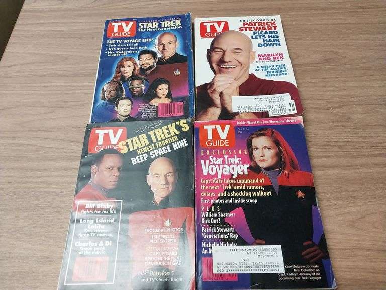 Four TV Guides (Vintage) - Auction Ohio
