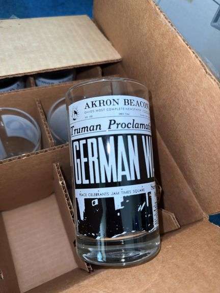 6 Akron Beacon Journal Cups - Auction Ohio