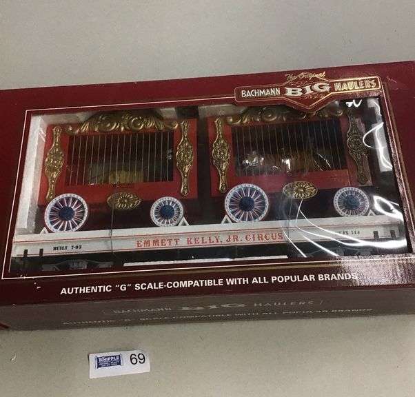 Bachman G Scale Circus Train Car & Dale Earnhardt Budweiser Beer Stein ...