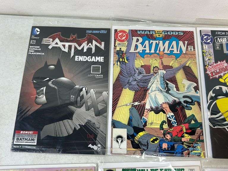 8 DC Comics - Auction Ohio