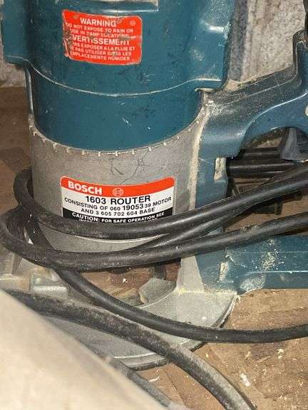 Bosch Electric tools - Auction Ohio