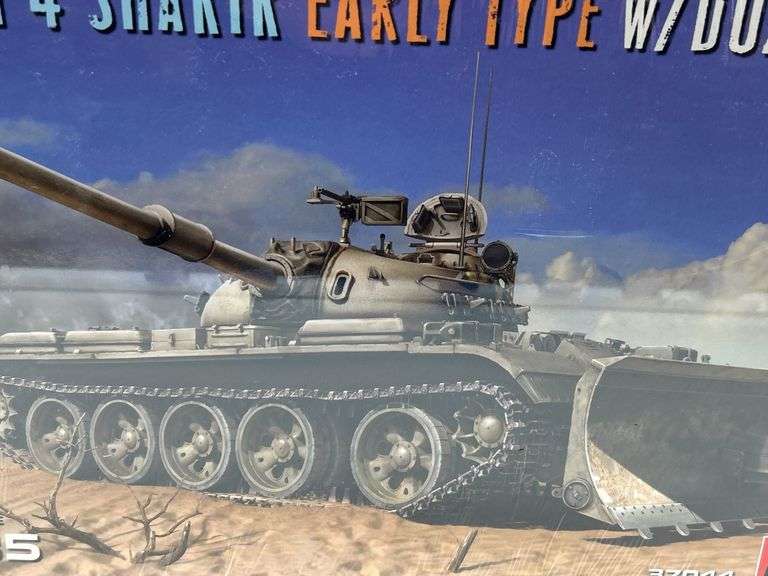 MiniArt Tiran 4 Sharir Early Type w/ Dozer Blade 1/35 Scale Model Kit ...