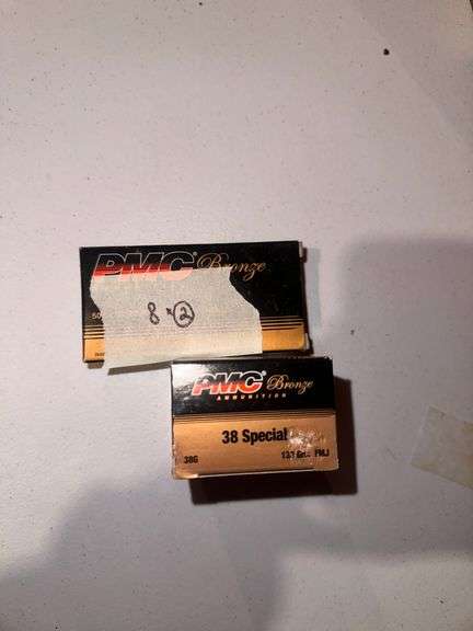 PMC Bronze .38 Special FMJ (2 Boxes) - Auction Ohio