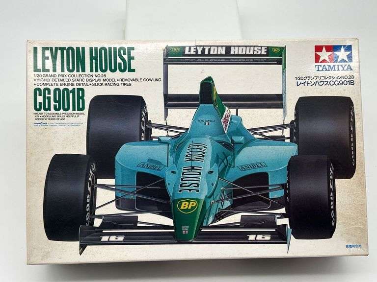 Tamiya 1/20 Leyton House CG901B Formula 1 Model Kit - Auction Ohio
