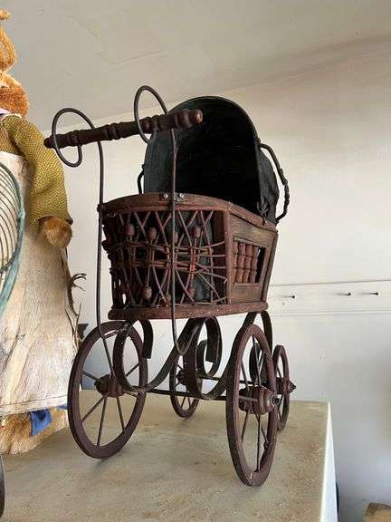 Rustic Easter Bunny with Sleigh - Auction Ohio